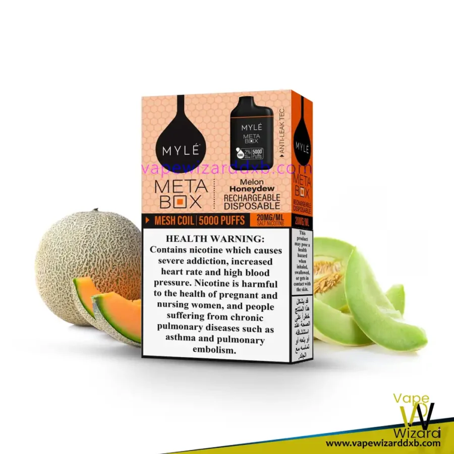 Best Myle Meta Box Disposable 5000 - Vape Wizard Dubai UAE
